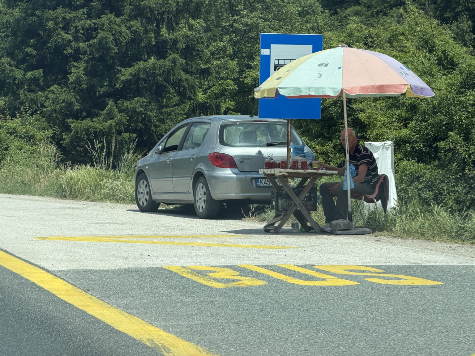 POD SUNCEM I UZ CESTU: Prodavači jagodastog voća kod Nemile čekaju ...